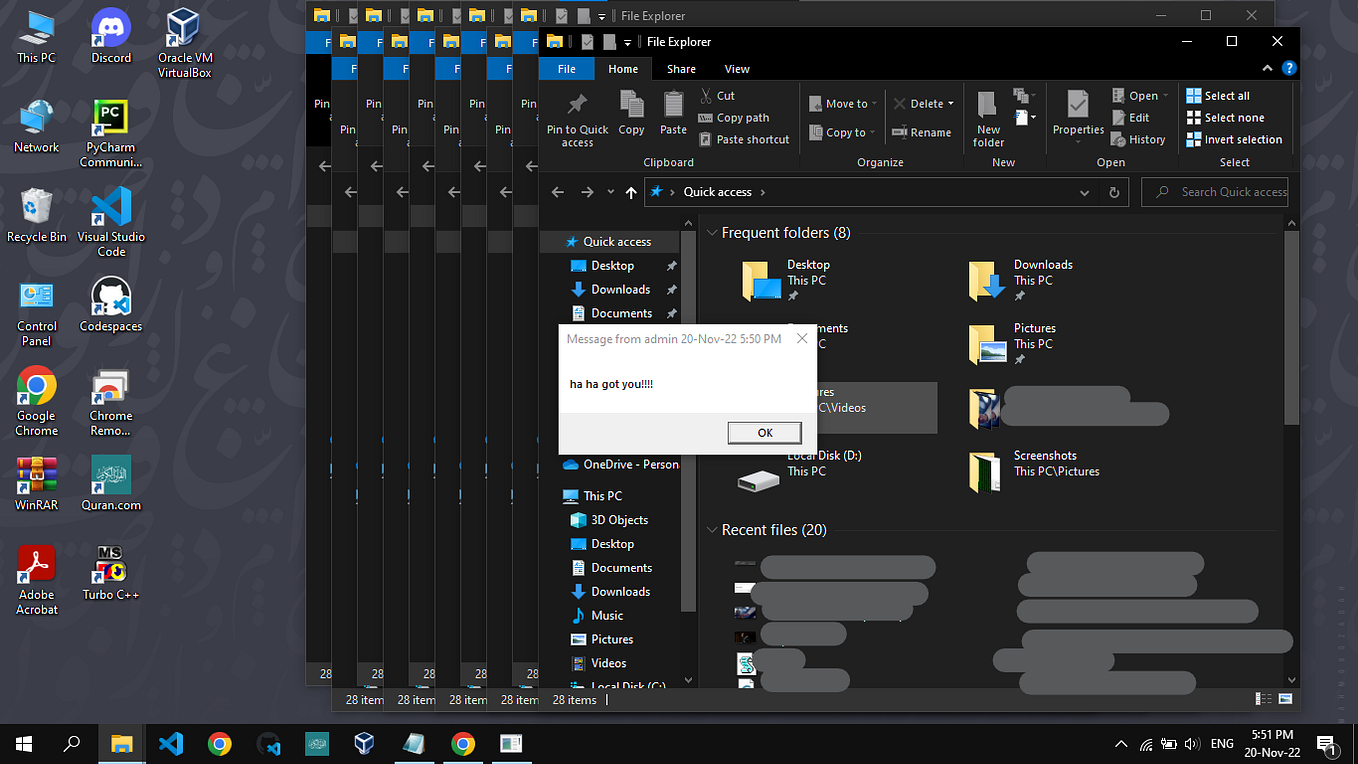 How to get a matrix effect on cmd (command prompt). | by Zaid | Medium