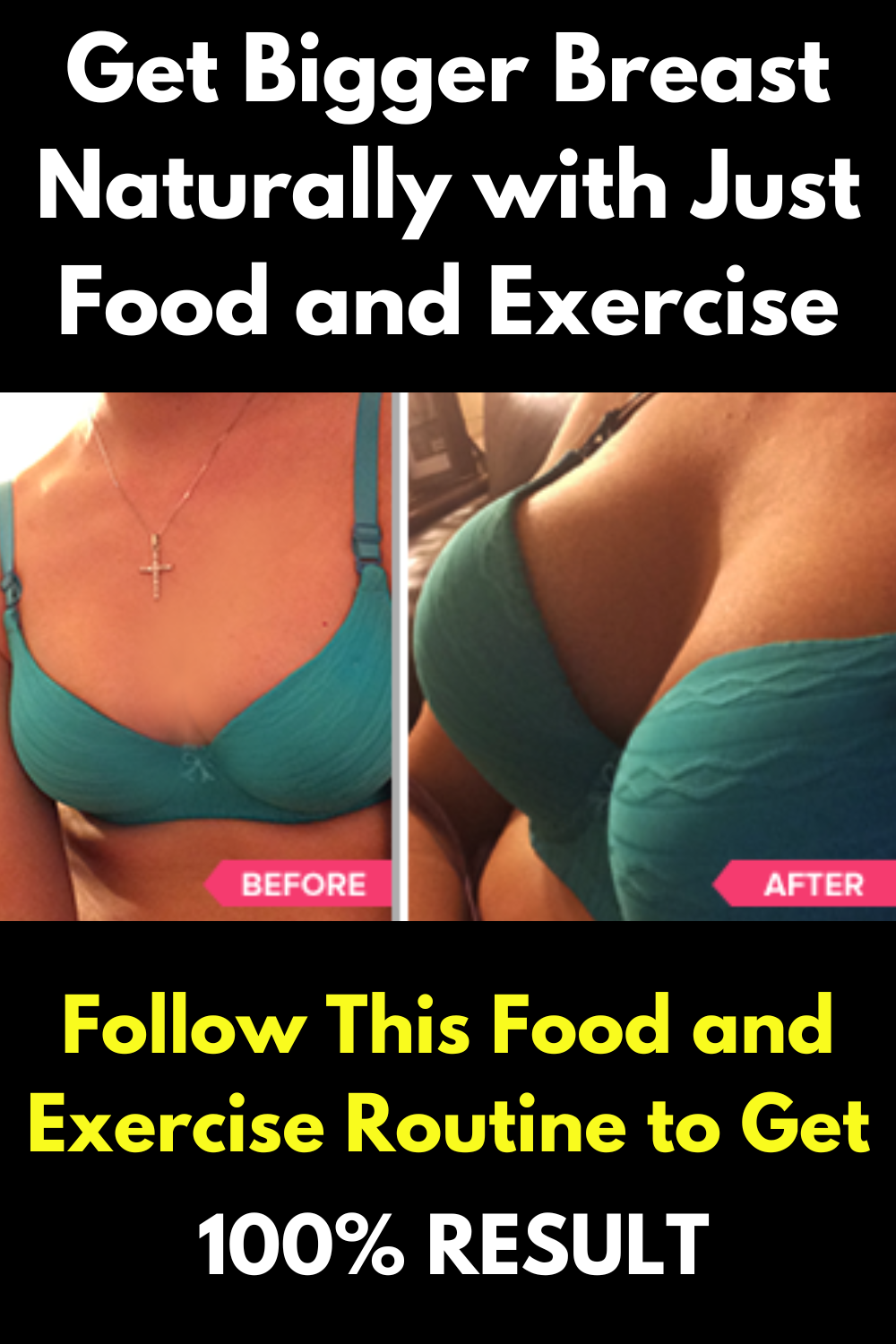How To Increase Breast Size Without Surgery Increase Breast Size With