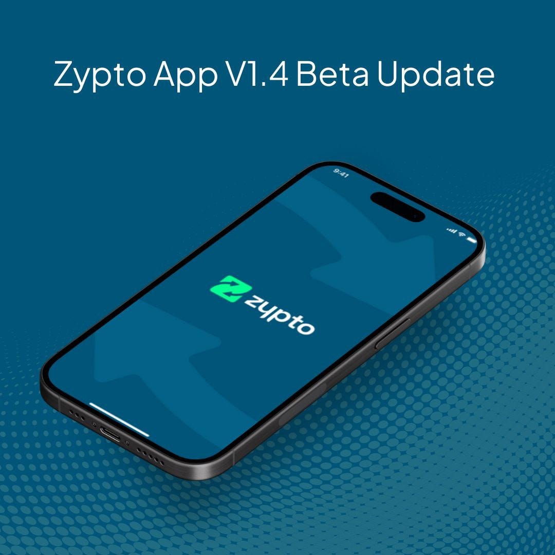 Zypto BETA V1.6 Release Notes | by Zypto | Mar, 2024 | Medium
