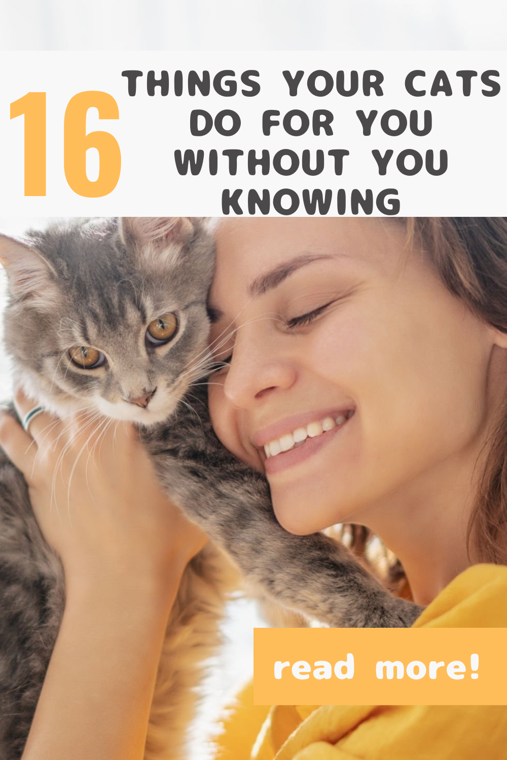 16 Things Your Cats Do for You Without You Knowing | by felinelifetip ...