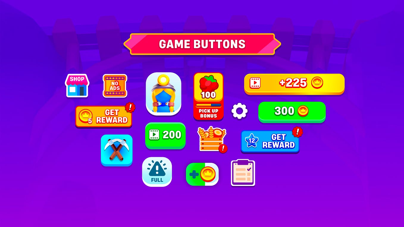 Game UI Design vs Mobile: The Battle of the Interfaces | by Shahnoza ...