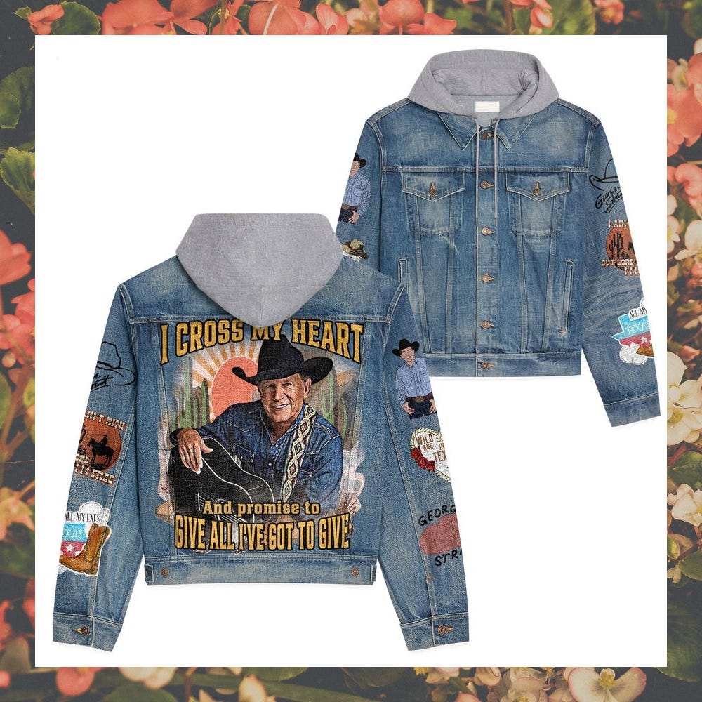 Don’t Let The Old Man In Toby Keith Hooded Denim Jacket | by ...