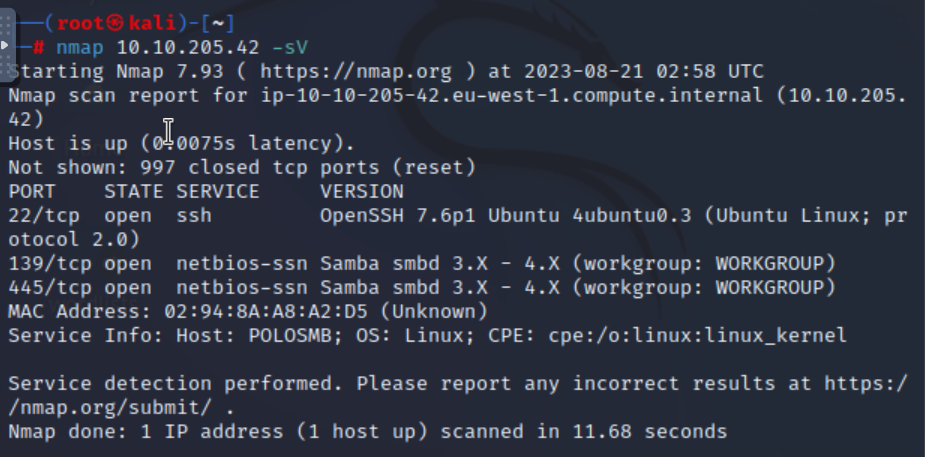 Network Services 2 — TryHackMe. Enumerating and Exploiting More Common… | by Deniz Uysal | Medium