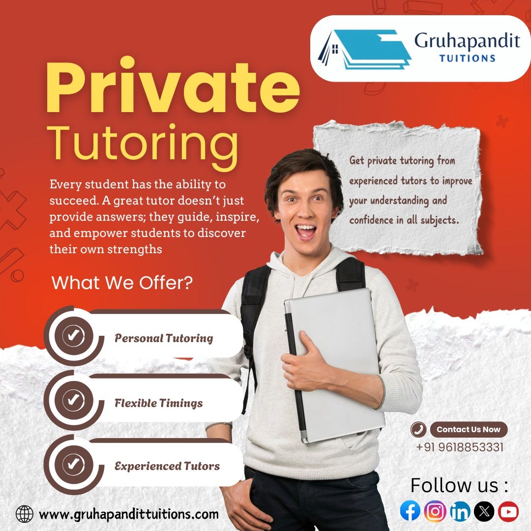 Best Tuition Center | Gruhapandit Tuitions — All Subjects & Grades ...