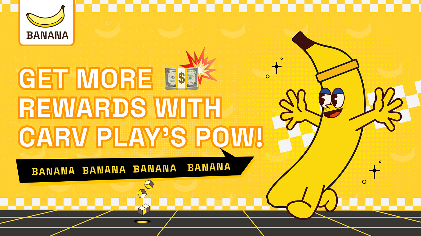Maximize Your Rewards: How to Earn PEEL And USDT in the Banana Game | by CARV | CARV Official ...