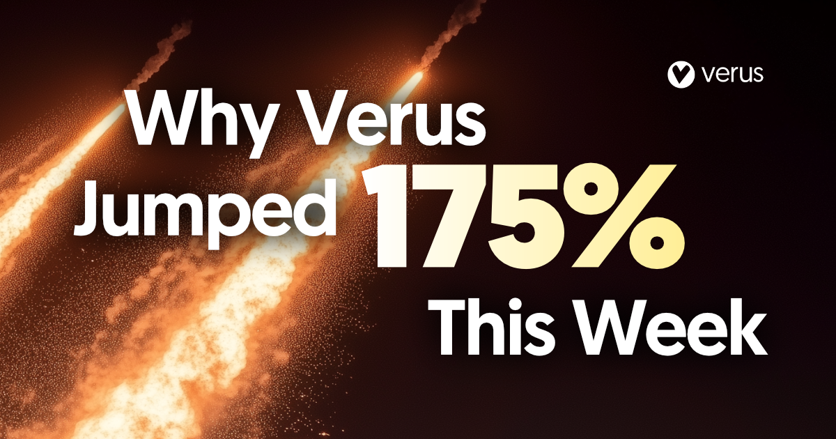 Verus: Profit Generating Protocol for Miners and Stakers | by Max ...