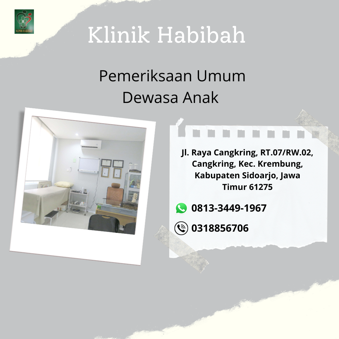 PELAYANAN RAMAH, wa 0813-3449-1967, Melayani Pemeriksaan Pasien Klinik Habibah Krembung Klik ...