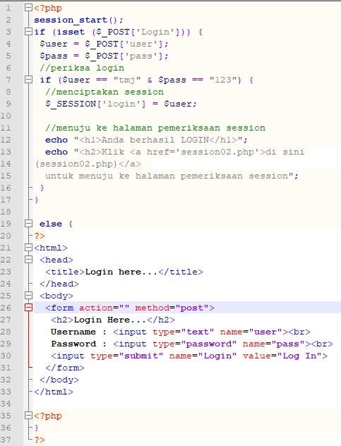 Laporan Pemrograman Web Server Side Pertemuan 6 | by Edy Wahyuaji | Medium
