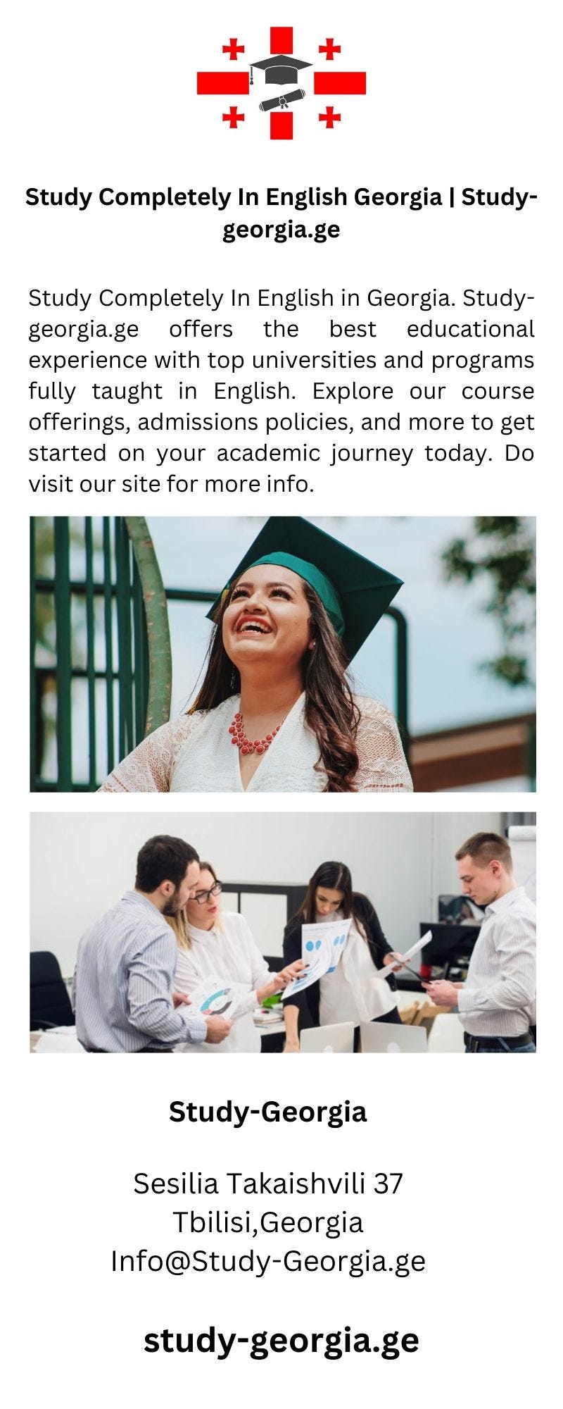 Study Completely In English Georgia | Study-georgia.ge - Study Georgia - Medium