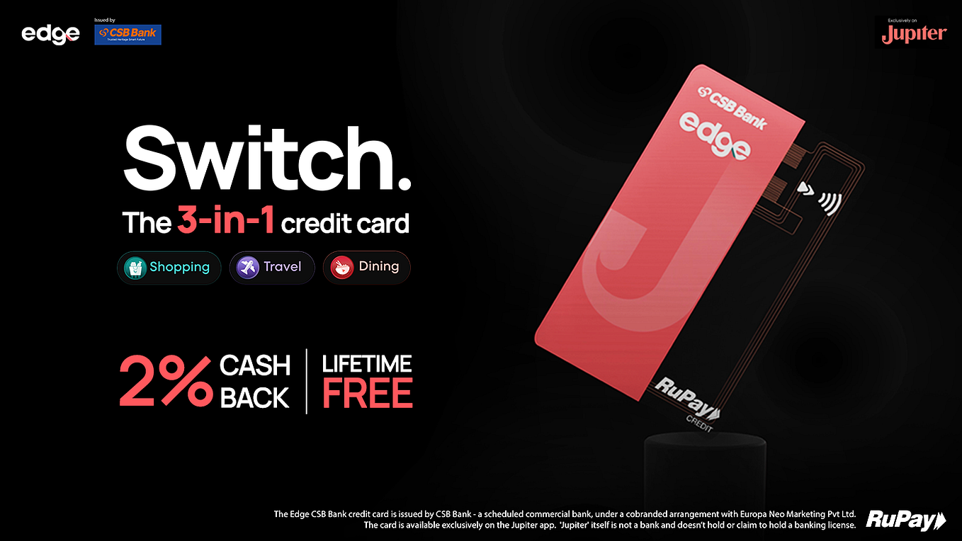 Introducing Edge Rupay Credit Card: The Credit Card for all your UPI payments | by Apurv Narang ...