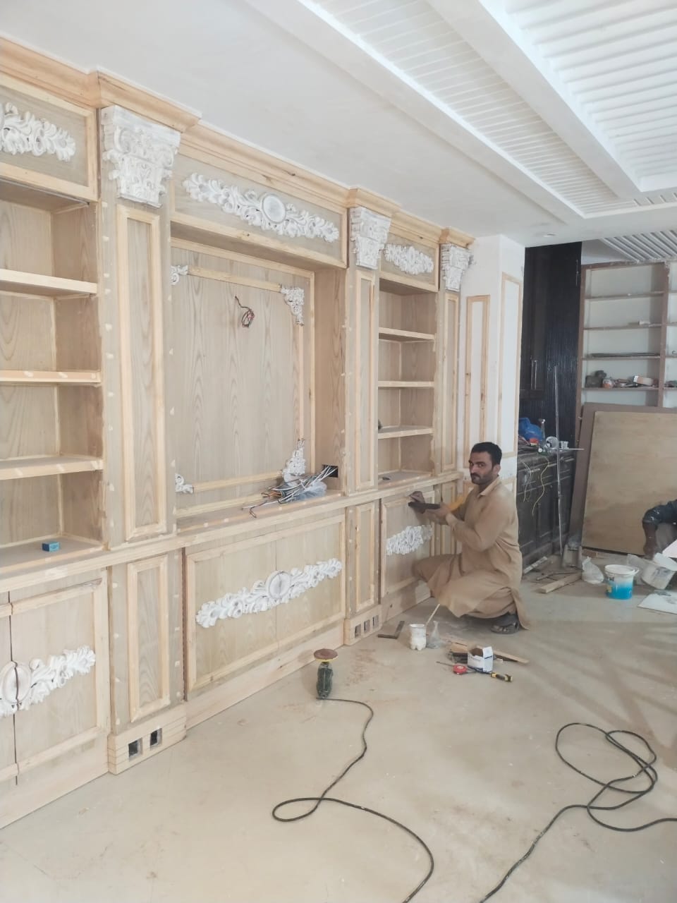 Samart kitchen design Tabassumwoodworkspk - Tabassumwoodworkspk - Medium