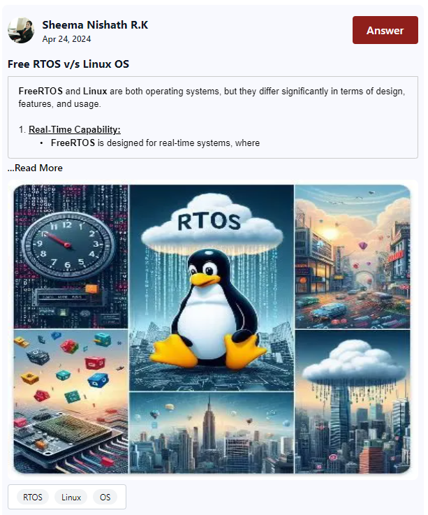 Introduction to Embedded Systems - Sheema Nishath RK - Medium