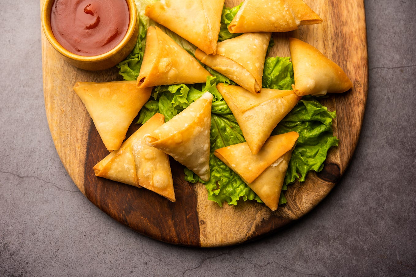 Chicken Samosa Recipe and Nutritional Value | by Orange Foods Expert ...