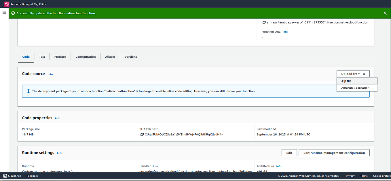 Serverless Spring Boot with Java 11 on AWS Lambda | by Hoonio | Hoonio | Medium