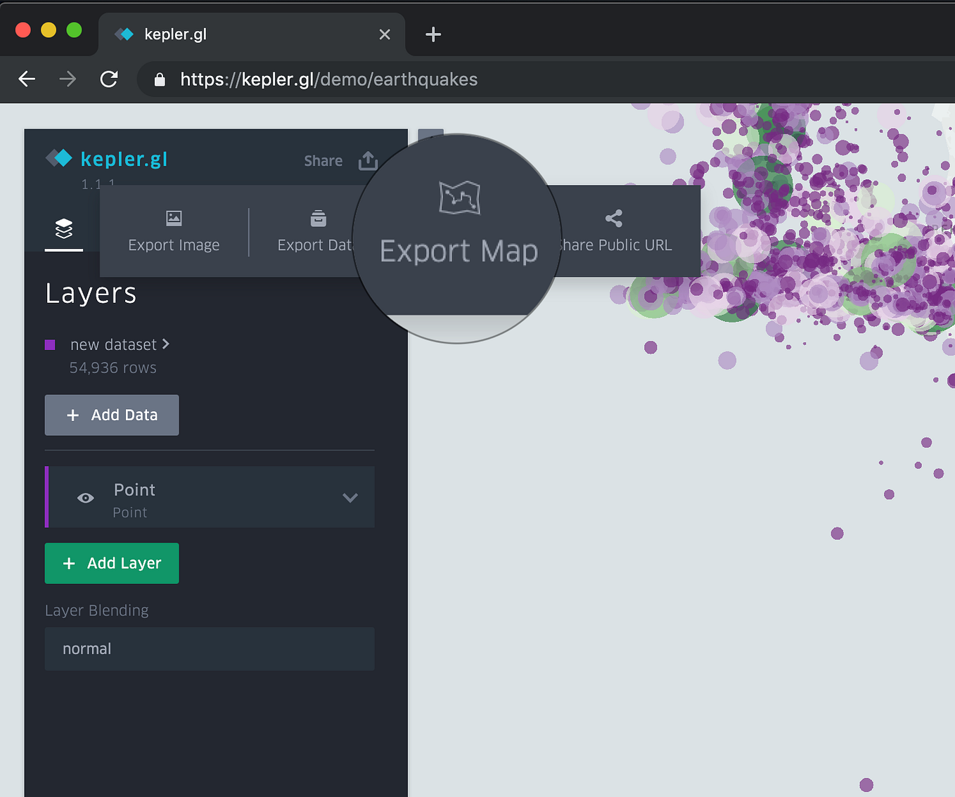 Kepler.gl + Dropbox = Map Save & Share | by Giuseppe Macrì | vis.gl | Medium