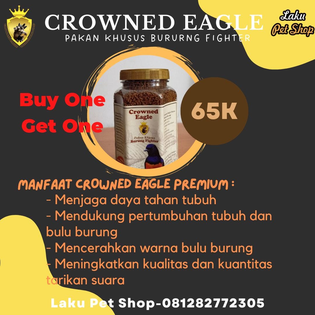 TERLARIS, Call 0812–8277–2305, Pur Burung Untuk Bayi Crowned Eagle ...