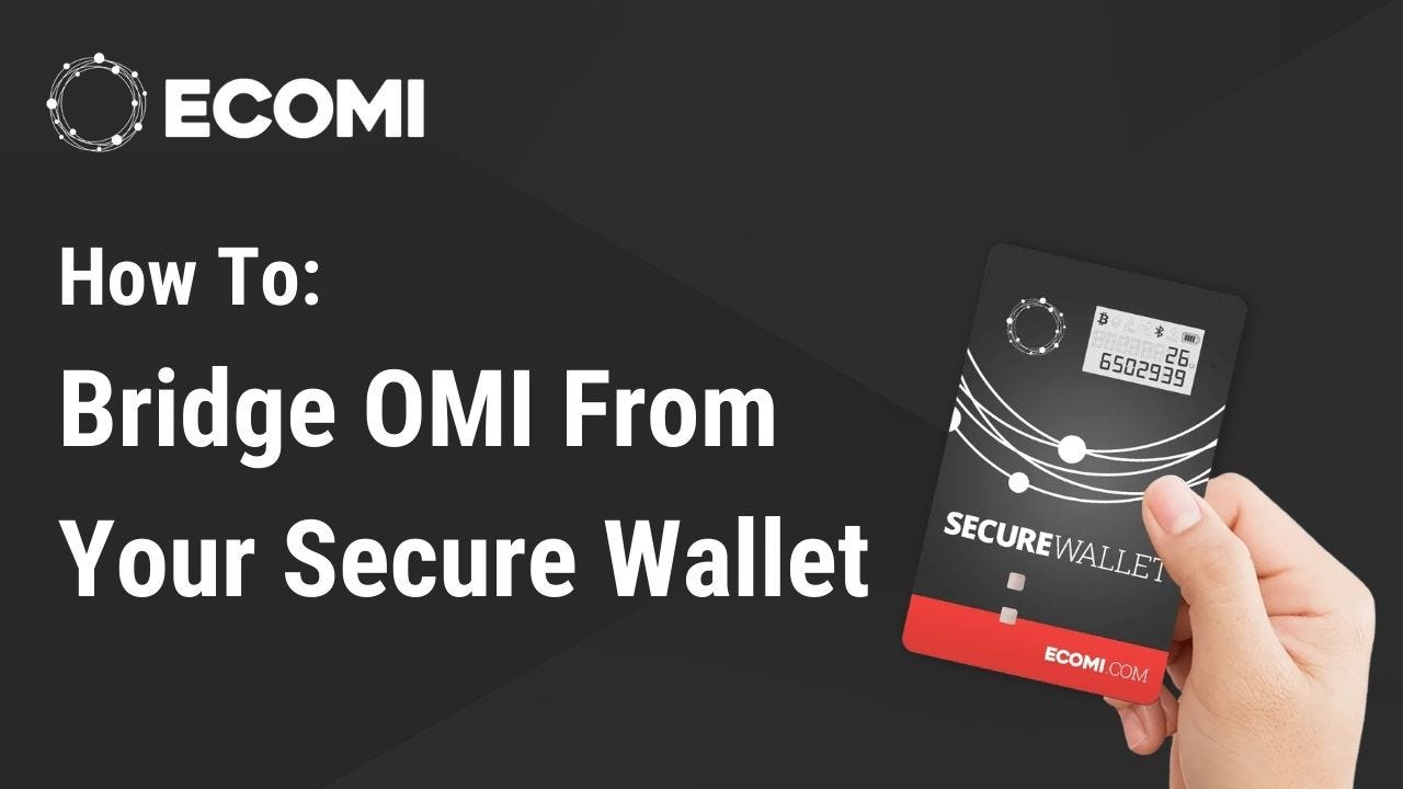 How To Bridge Your OMI Tokens. The IMX bridge is now open, allowing ...