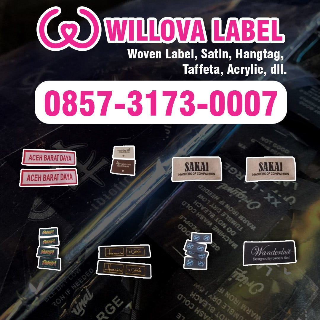 WHATSAPP 0857-3173-0007 Label Baju Unik"0857-3173-0007 (WA) Label Baju ...
