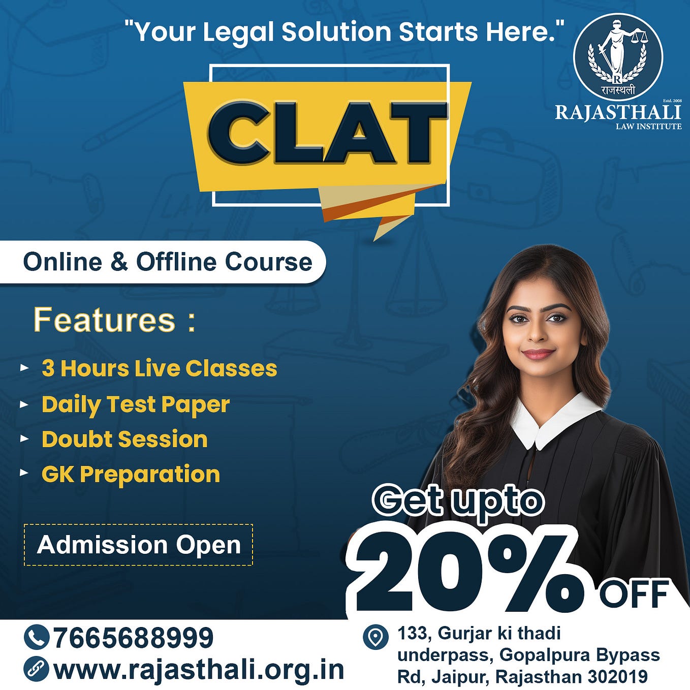 RAJASTHALI LAW INSTITUTE: Your Gateway to Success in RJS Examinations ...