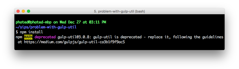 Gulp Sips: New Command Line Interface | by Janiceilene | gulpjs | Medium