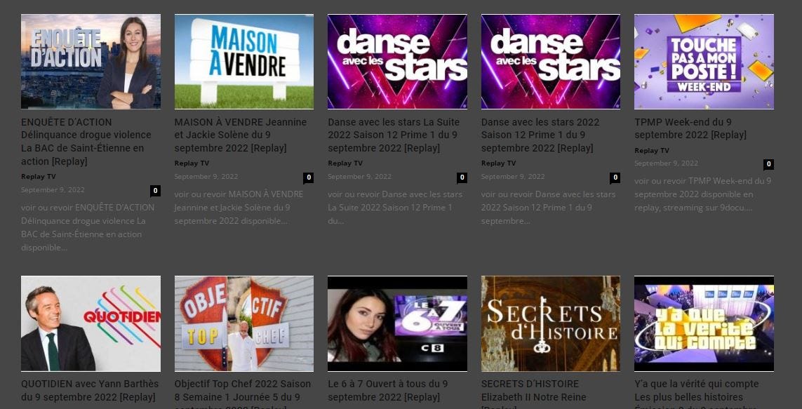 Replay TV du 07 Septembre 2022 Gratuitement | by TPMP_REPLAY | Medium