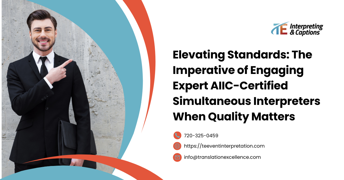 Elevating Simultaneous Interpreting: The Significance of ISO ...
