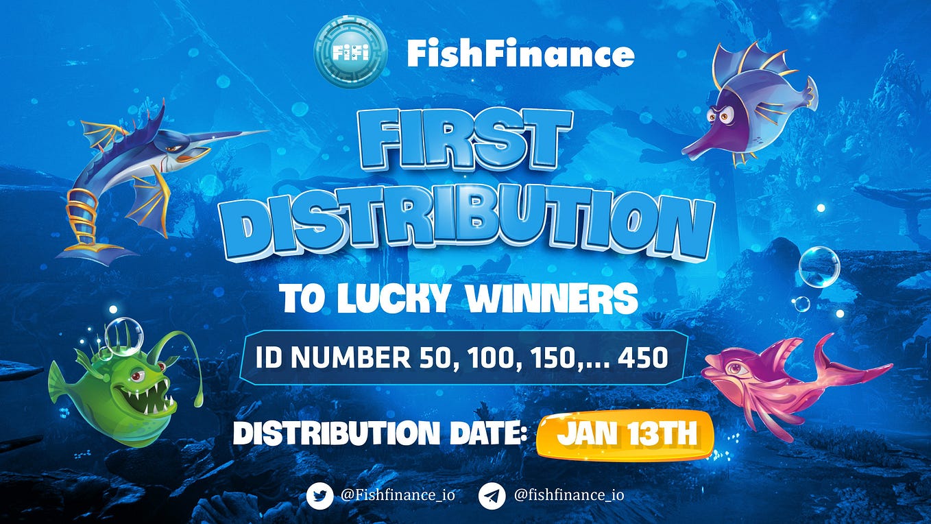 Racing Fish- New Year Celebration With The Upcoming NFT Sale! | by Fish ...