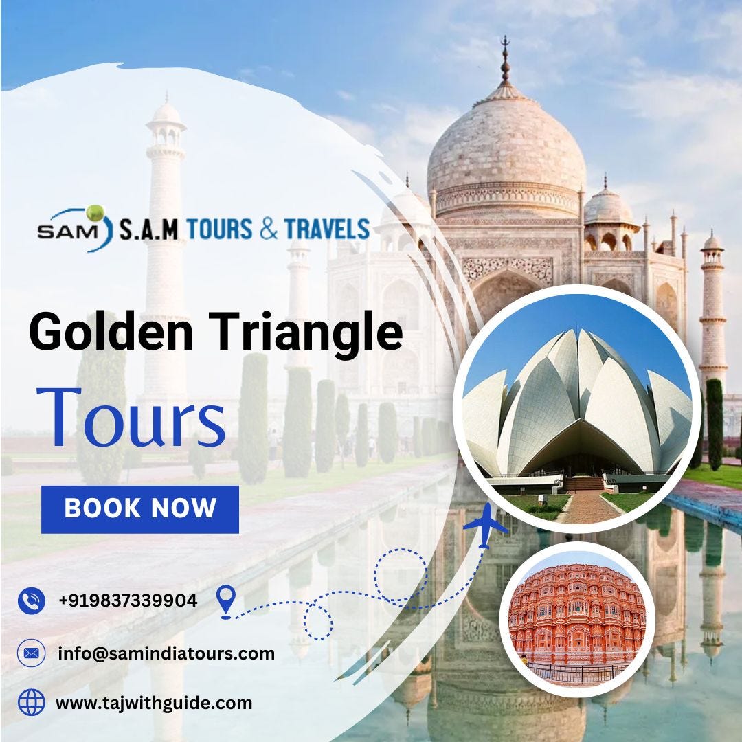 Golden Triangle Tour India. Introduction: India’s Golden Triangle… | by ...