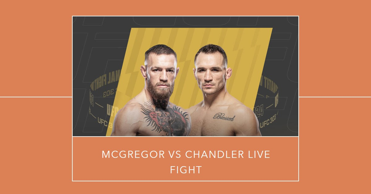 LIVE Conor vs Chandler Fight Tv FREE Coverage | by Conor vs Chandler ...