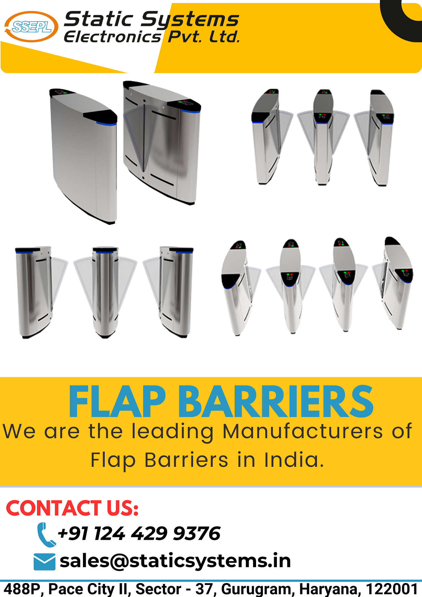 Boom Barrier | Static Systems Electronics Pvt. Ltd. | Entrance ...