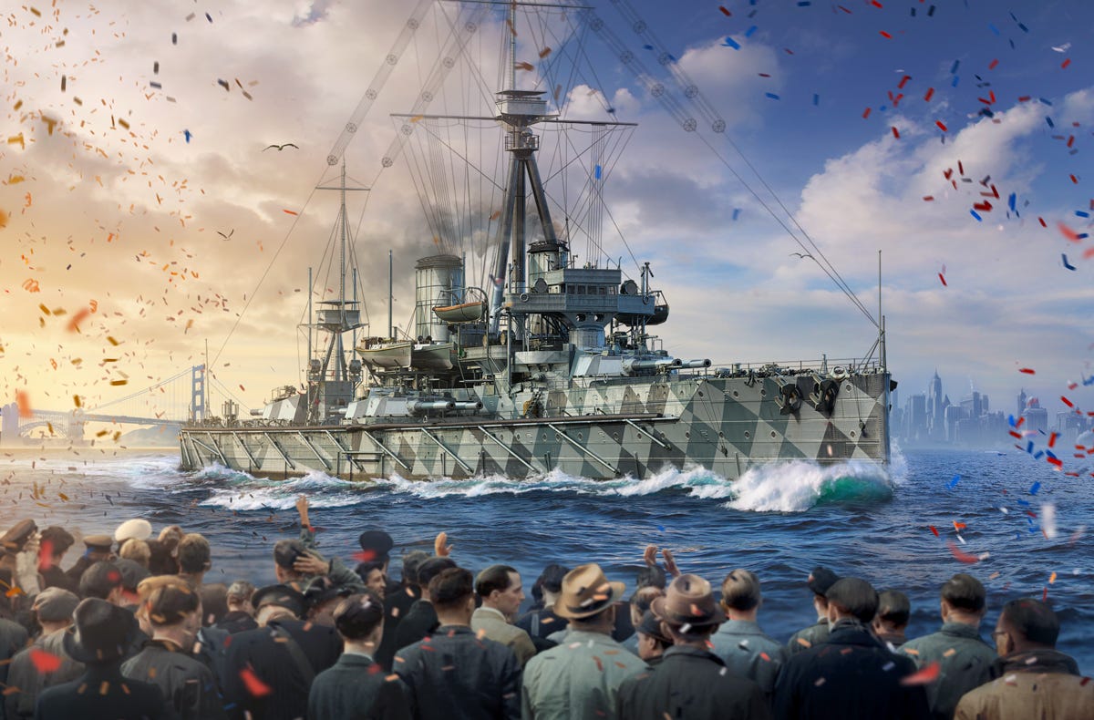 USS Wichita (CA-45) — The Bruiser Cruiser | by World of Warships ...
