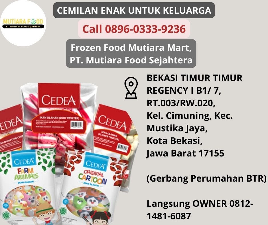 FROZEN FOOD ENAK, Call 0896–0333–9236, Frozen Food Mutiara Mart, PT ...