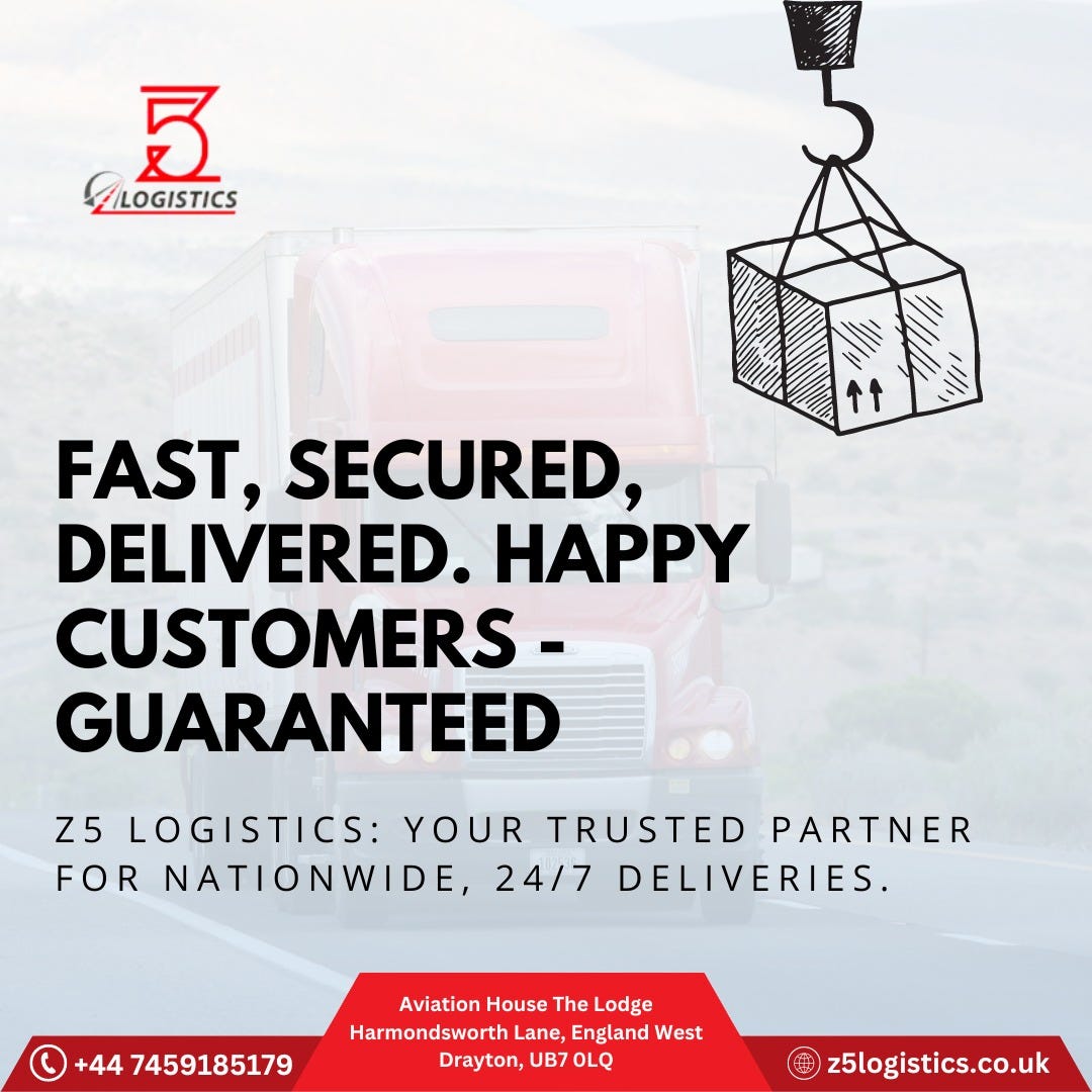 Same Day Delivery Service in Wigan | by Z5 LOGISTICS | Jun, 2024 | Medium
