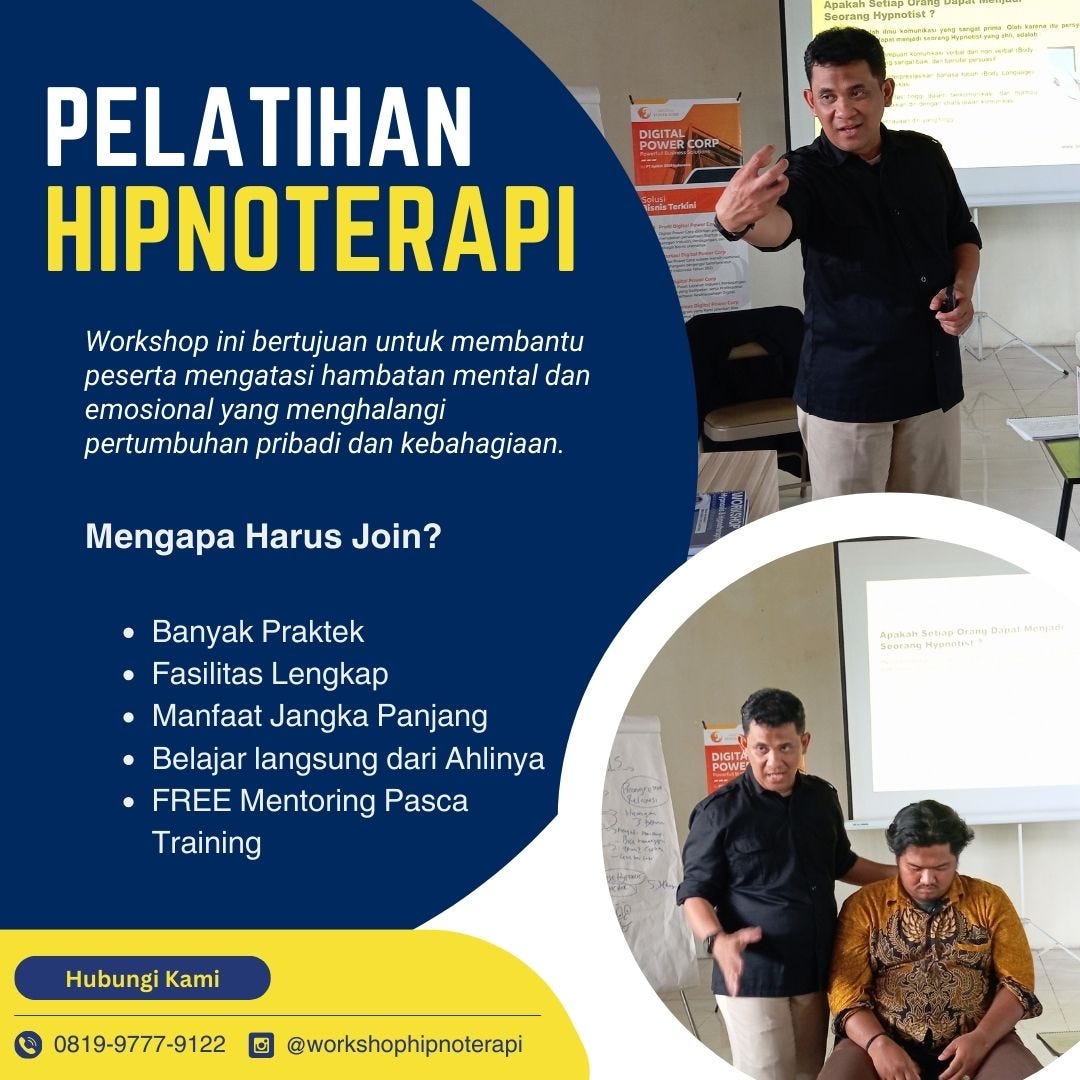 BERMANFAAT, WA 0831–3000–0564, Tempat Belajar Hipnotis & Hipnoterapi Semarang - Pusat Belajar ...