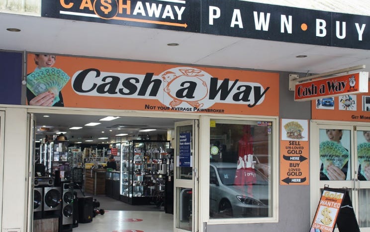 Pawn Shop Penrith - Cash Away - Medium
