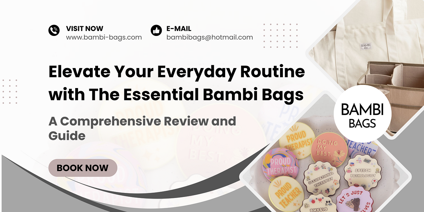 Unique Bag Pins for Personalized Tote Bag Style - Bambi bags - Medium