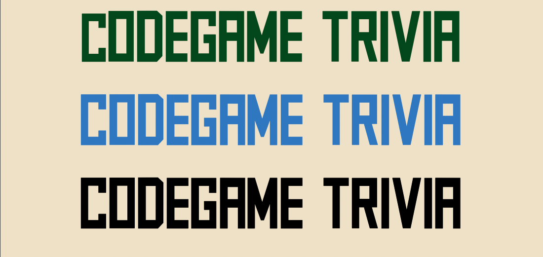 CodeGame Trivia: WEDNESDAY, MARCH 26, 2025 | by CodeGame Trivia | Mar, 2025 | Medium