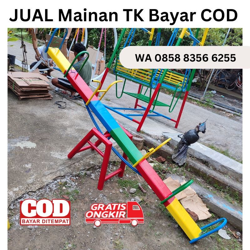 0858–8356–6255 (BAYAR COD HUB), Jual Jungkat Jungkit Mainan Tk Paud Gringsing Batang | by Usaha ...