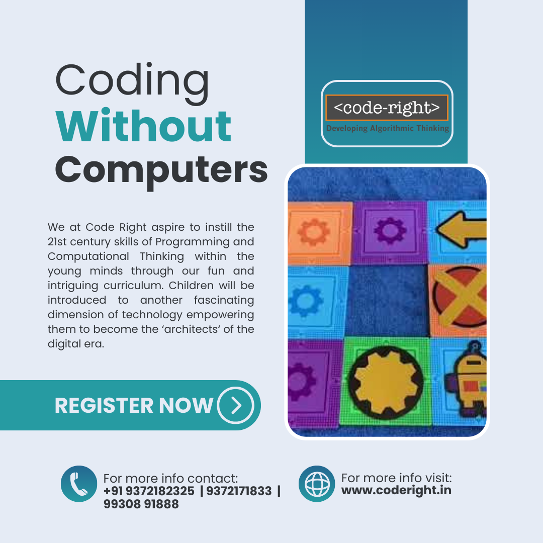 Creative coding without screens,. We at Code Right aspire to instill the… | by coderight | Medium