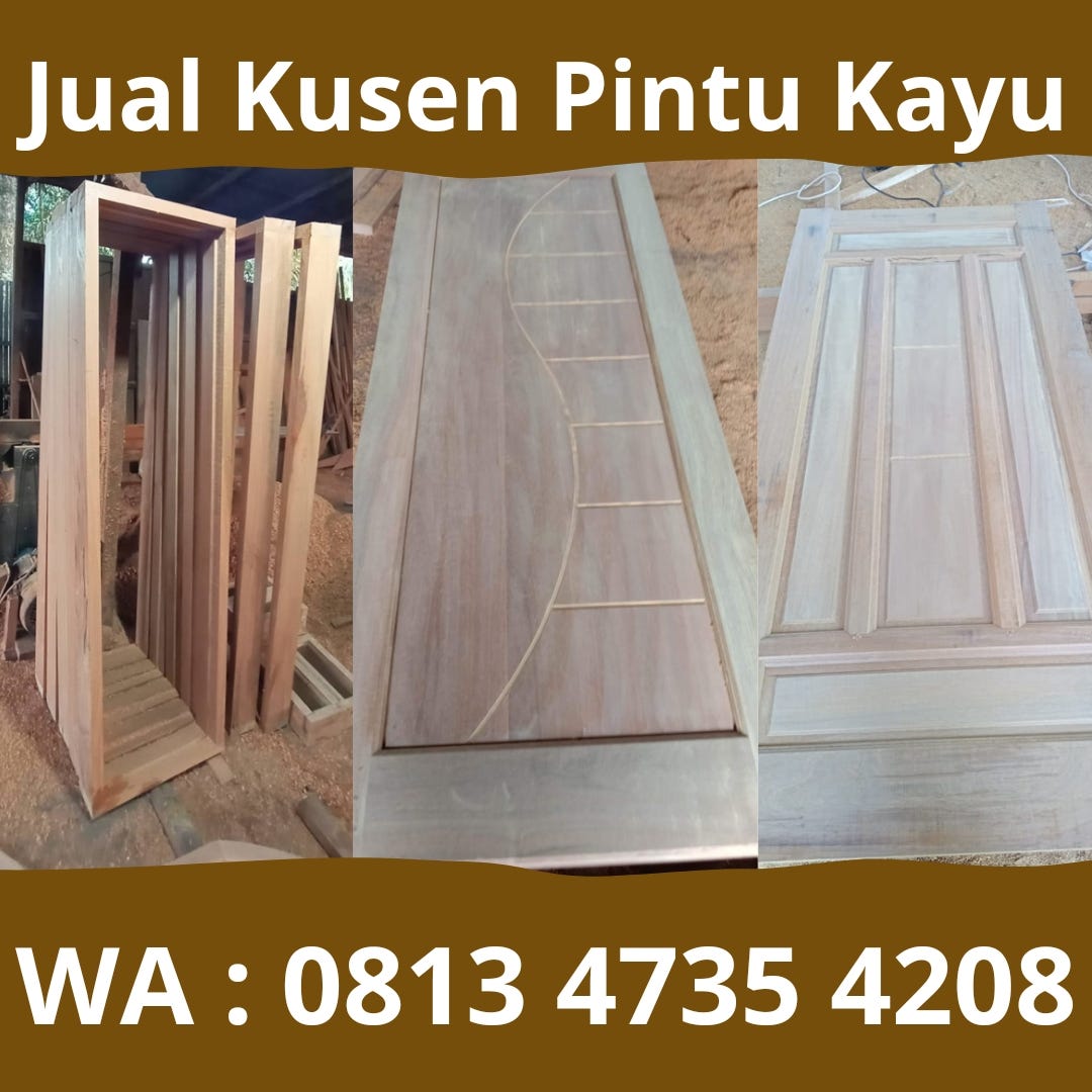 Jual Pintu Flush & Solid Door - Pusat kusen kayu samarinda - Medium