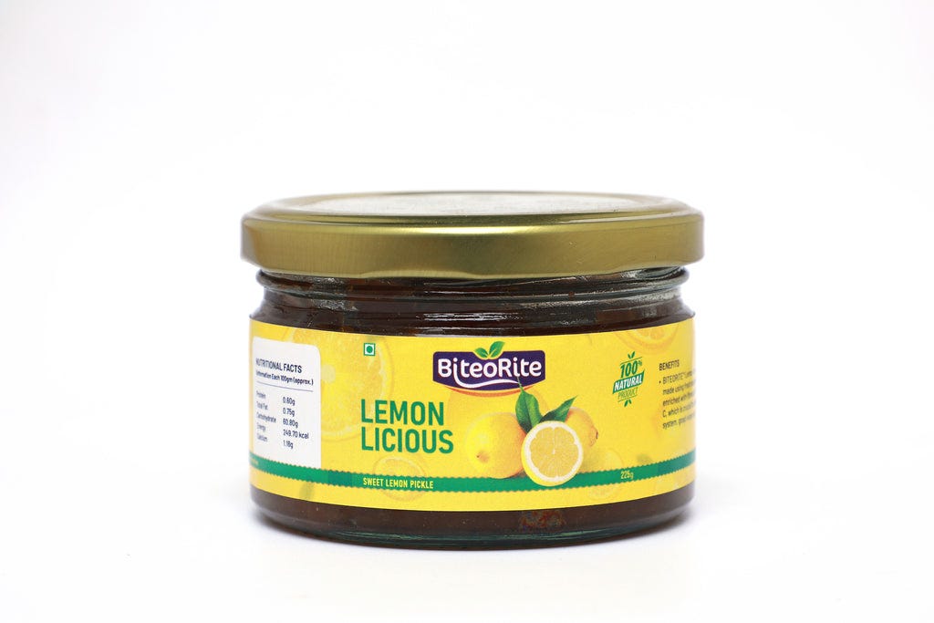 Lemon Licious Pickle | Biteorite.com - Biteorite foods LLP - Medium