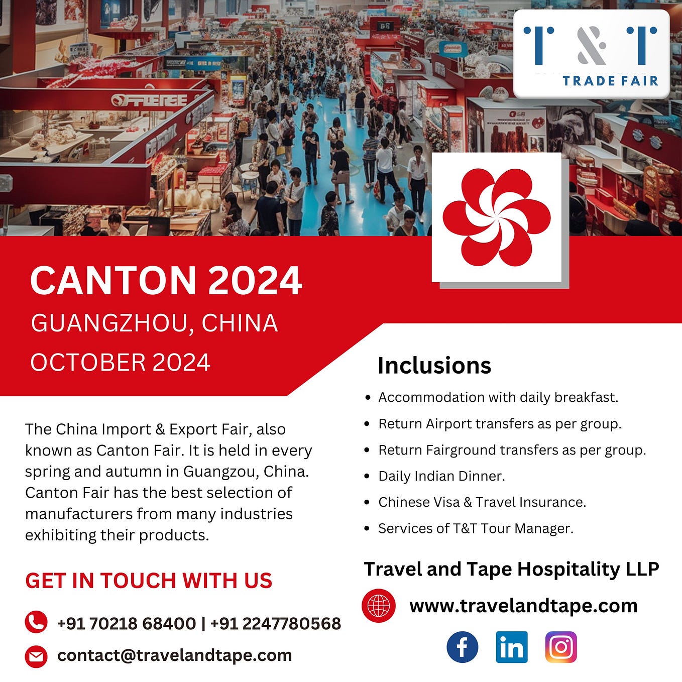Canton Fair Tour Package from India — Trade Fair - Travel And Tape ...