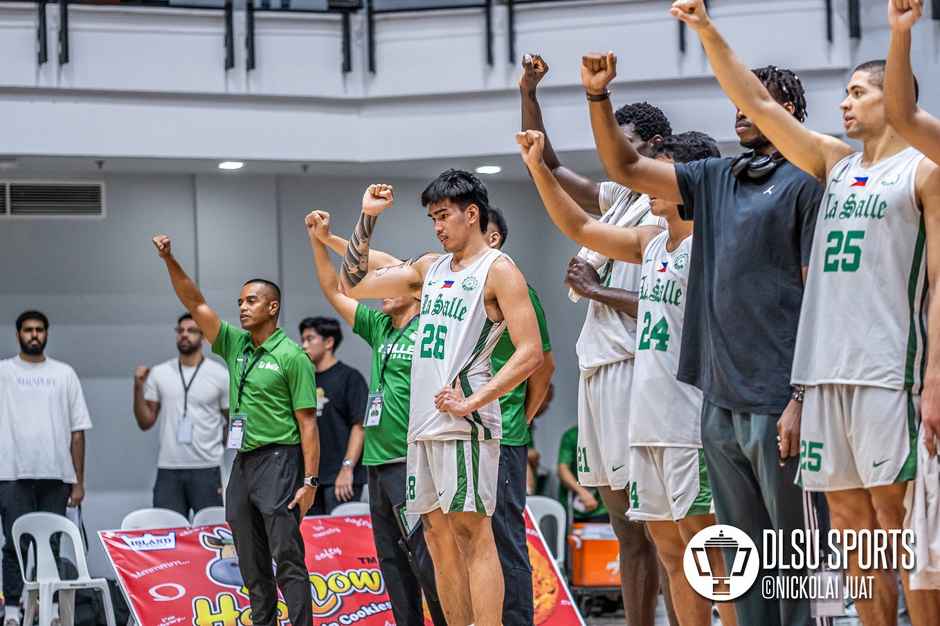 Green Spikers sacrifice perfect record to FEU | by Ana Maria Isabel ...