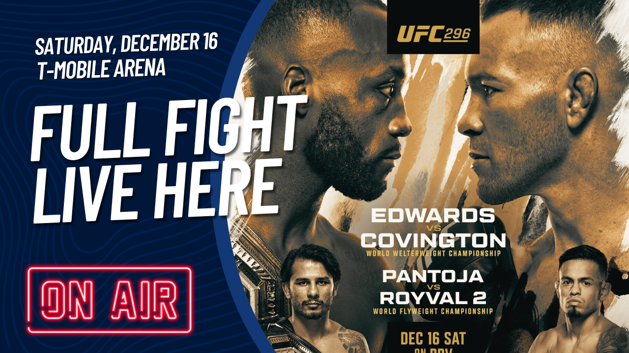 [,OFFICIAL,] UFC 296: Colby Covington vs Leon Edwards Live Fight Free ...