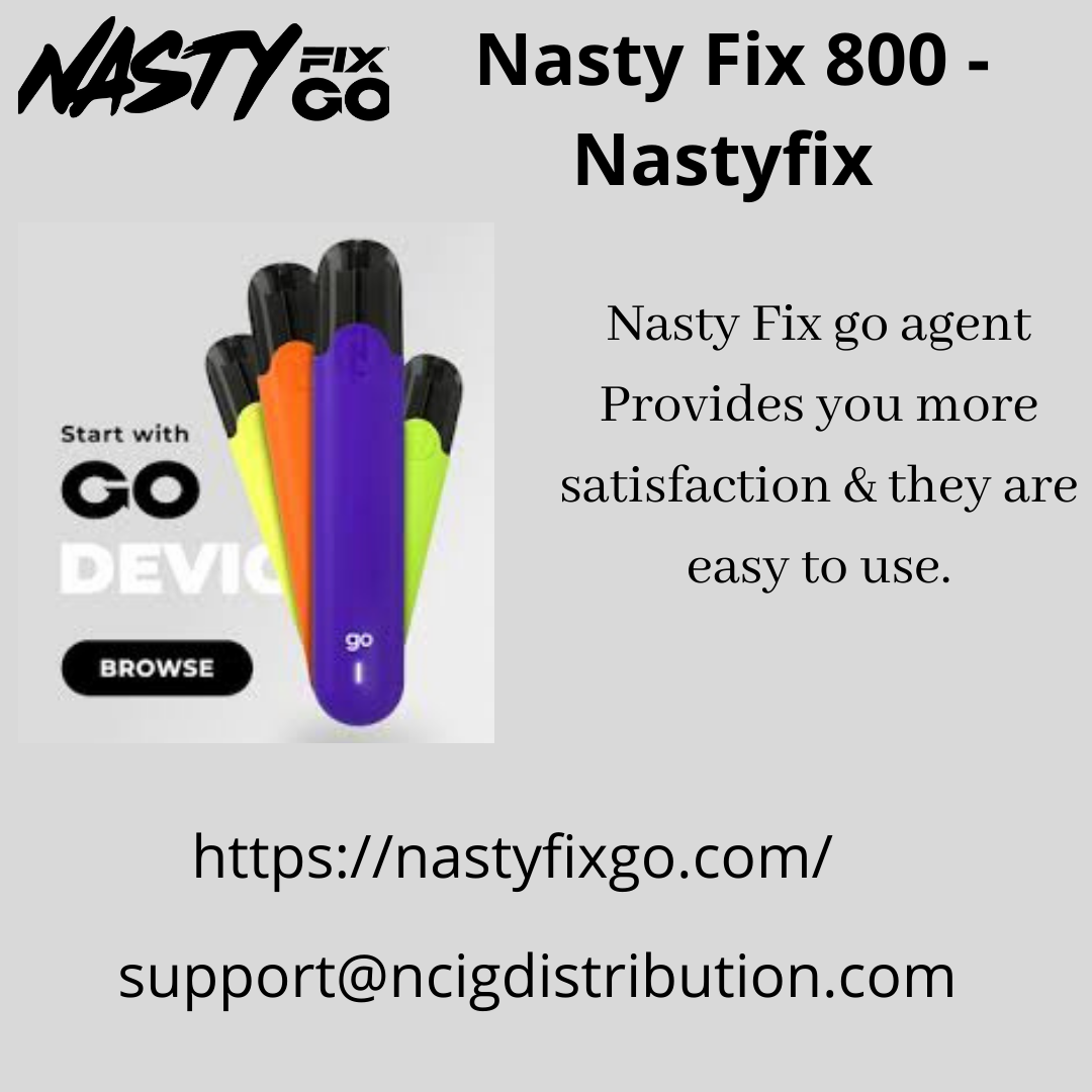 Nasty Fix 800- Nasty Fix Go - Nastyfixgo - Medium