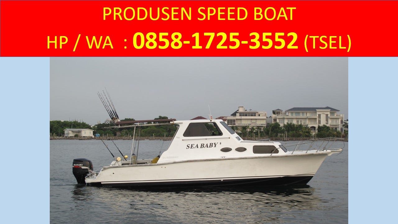 HP/WA : 0858–1725–3552 (TSEL), Fabrikasi kapal mancing fiberglass | by ...