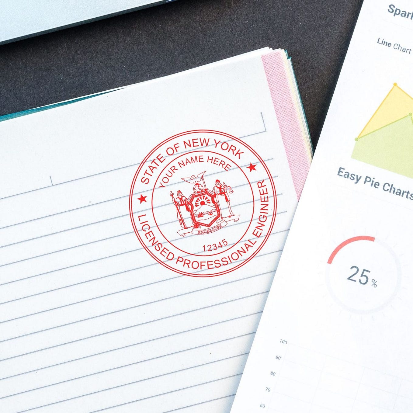 Custom Stamps — Business Stamps with Logos and Lines of Text - Engineer ...