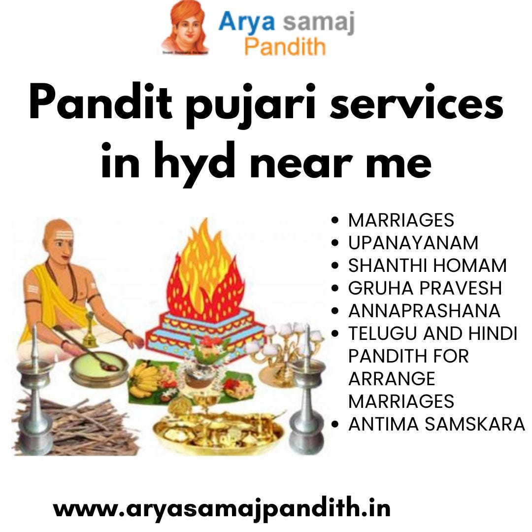 Best pandit pujari services in hyd near me - Pandith Vedalok - Medium