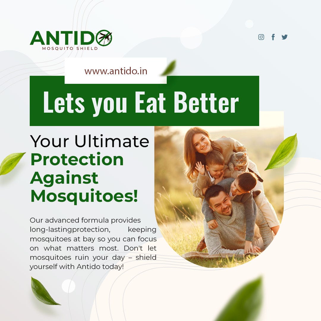 ANTIDO MOSQUITO SHIELD: Did You Know? Mosquitoes are the deadliest animals on the planet! | by ...