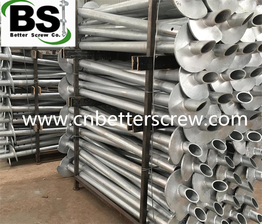 Round Shaft Helical Piles - Sophia - Medium